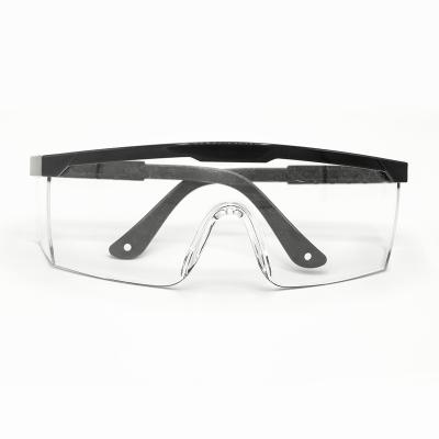 Chine Black color Anti- Scratch Anti-UV adjustable PC safety goggles for outdoor activity à vendre
