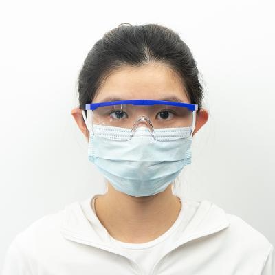 Chine Retractable Medical Safety Glasses Ultraviolet UV protective safety goggles à vendre
