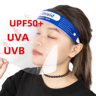 Cina Customized Medical Transparent Suitable For Extended Wear Protective Anti UV Face Shield in vendita