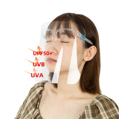 Chine uv resistant Plastic Face Covering ANDX safety eyeglasses face shield clear visor à vendre