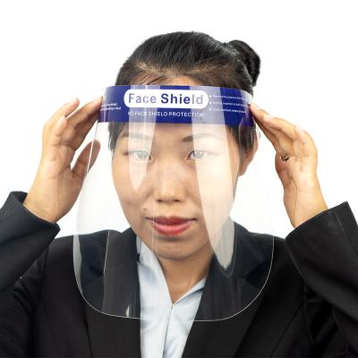 Cina Face Shield Transparent Anti Fog Face Shield Transparency Safety Face Shield Visors in vendita