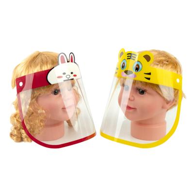 Cina Custom Colorful Fog Face Shield Children Faceshield CE Disposable Kid Face Shield in vendita