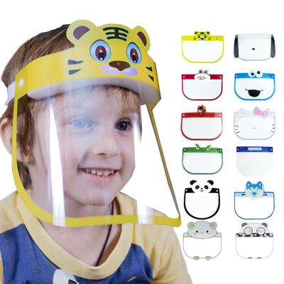 Cina PET child clear Fog Face Shield ANDX Medical protective full cover face shield for kids in vendita