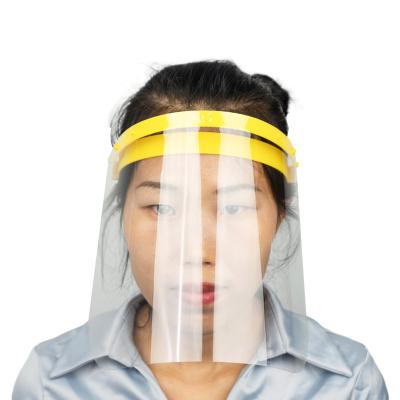 Cina Transparent Full Face Protective Film Visor with Eye Face shield in vendita