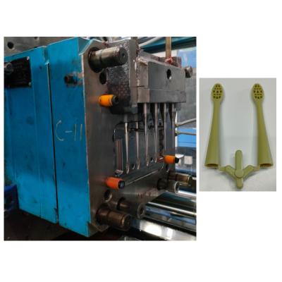 Cina Modellazione per iniezione di plastica a basso volume per adattatore di copertura per spazzolino da denti multiforma in vendita