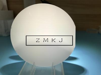 China 6inch dia150mm Al2O3 crystal Sapphire C-axis substrates for epi-ready carrier for sale