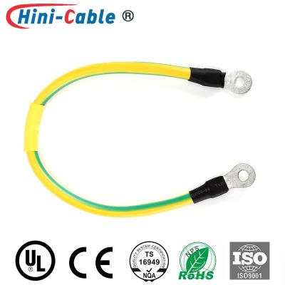 Κίνα Κιτρινοπράσινο UL1015 18AWG 190mm καλώδιο παροχής ηλεκτρικού ρεύματος RoHS προς πώληση