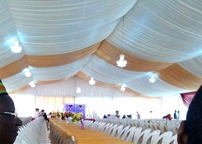 Cina Tende romantiche bianche della festa nuziale del PVC, tende 20 x 45m di nozze del cortile in vendita