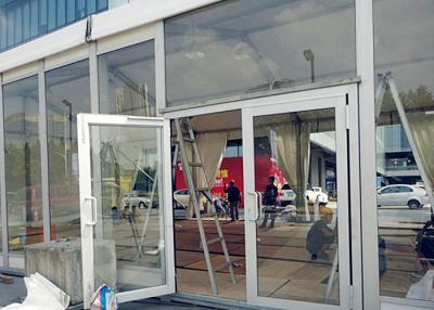 Cina Tenda di vetro di alluminio della porta della parete di vetro del tessuto del PVC delle tende di avvenimento sportivo della tenda in vendita