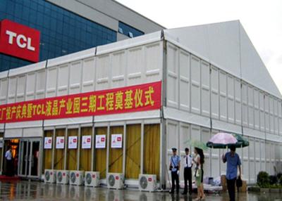 China ABS parede sólida 6M externas Armazém Tendas, armação de aço Estruturas de armazenamento temporário à venda