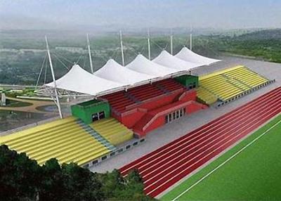 Cina Tende d'acciaio di sport all'aperto della membrana di PVDf, grandi strutture della tenda dello stadio in vendita