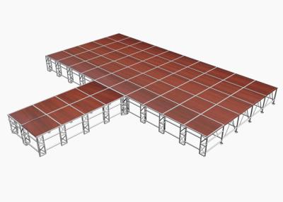 Cina Fase di vetro di dimensione moderna portatile di Customed con le scale regolabili delle gambe della struttura di alluminio in vendita