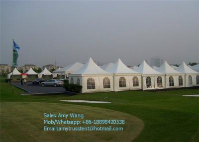 China Gazebo de la fiesta de jardín de la carpa de la pagoda del Gazebo 3-10m para la recepción en la exposición en venta