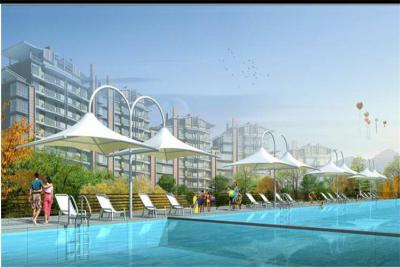 China Tejado de acero del toldo de la tela PVDF de las tiendas de la fiesta de jardín de la estructura de la membrana de la piscina en venta