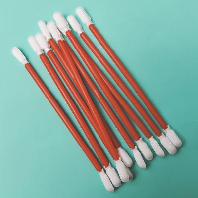 Cina Lint Free Double Twisted Head Cleanroom Microfibra Swab dettagliato di pulizia auto Swab poliestere in vendita