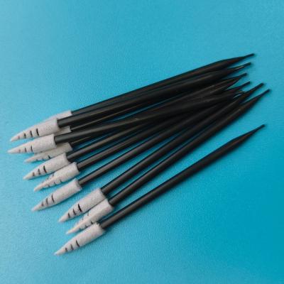 中国 751 リントフリースピラル尖ったクリーンルームスポンジ 詳細スワブ 精密スポンジスワブ 自動車清掃用 販売のため