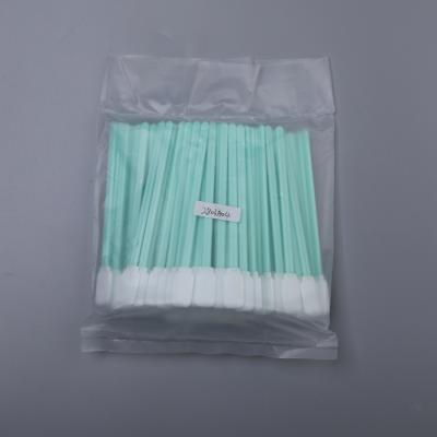 중국 폴리에스터 린트 무료 산업 직사각형 끝 스바브 전자 및 청소용 5 인치 (TX714) 판매용