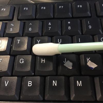 中国 TX 706Aのスポンジのクリーンルームの泡は円形の頭部がプリンターに加える棒を拭きます 販売のため