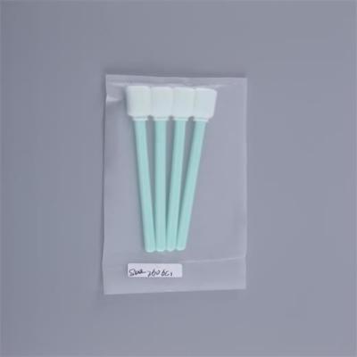 Cina Tamponi capi rettangolari della schiuma del locale senza polvere, 5" tamponi lungamente di pulizia per le stampanti in vendita