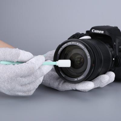 Cina Microfiber rettangolare tampona il bastone verde dei pp, tamponi sterili di pulizia per le stampanti in vendita