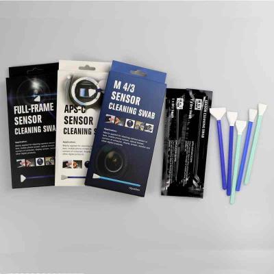 중국 Microfiber 감지기 면봉 PP 지팡이를 청소하는 가득 차있는 구조 사진기 감지기 판매용