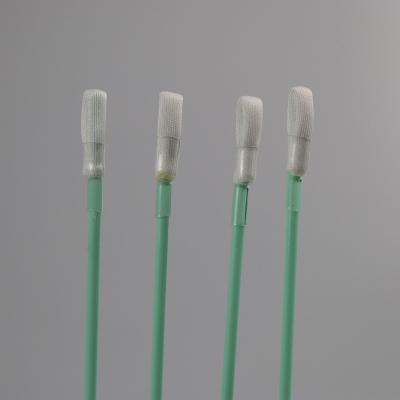 China 165mm de Zwabber van de Polyesterterylene met Hitte krimpt Groene Stijve Handvatzwabbers Te koop
