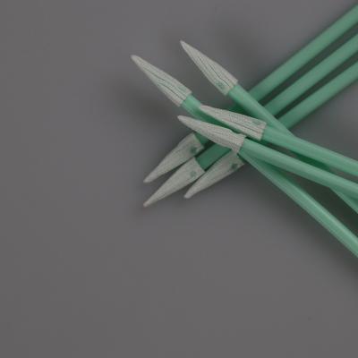 중국 교정용 계기 현미경을 청소하기 위한 고청정실 이중 레이어 폴리에스테르 면봉 판매용