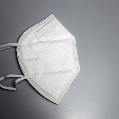 China Pluksel - vrije 4 Lagen Beschermend PPE FFP2 Gevouwen KN95 Masker Te koop