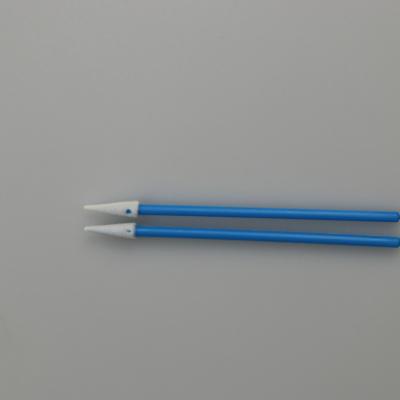 China Remove Flux Residue And Excess Materials Pointed Foam Tip Swabs 76mm for sale