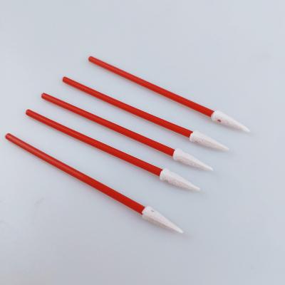 중국 미니 스폰지 뾰족한 머리 날카로운 거품 청소 면봉 100pcs/가방 판매용