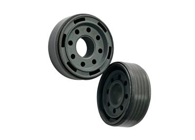 China Pistón de absorción de choques de diseño de labio alargado con bandas de PTFE para aplicaciones industriales en venta