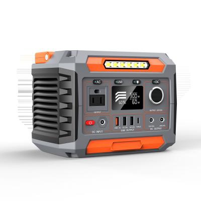 China Avcon 300W Solar Power Station Portable Lifepo4 Energy Storage Battery with MPPT Controller Renewable Energy Backup for sale