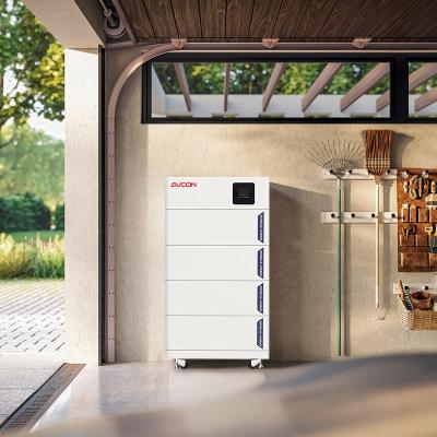 China All-in-One 5Kw to 50Kw Home Energy Storage System Stackable 48V Solar Lithium-Ion Battery 200Ah Capacity CAN Communication Port for sale