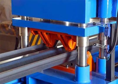 China Two Wave Highway Guardrail Roll Forming Machine Galvanized W Beam Type for sale