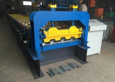 China Panel Tile  Floor Deck Roll Forming Machine / 16 Rolling Steps Metal Roll Former for sale
