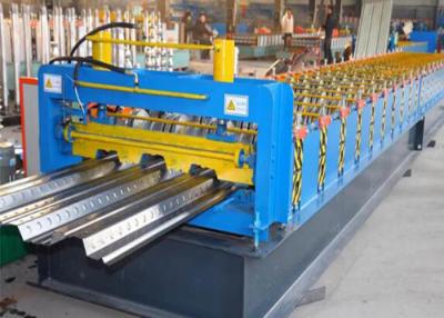 China Panel Tile  Floor Deck Roll Forming Machine / 16 Rolling Steps Metal Roll Former for sale