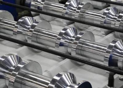 China 0.3 - 0.8mm Wall Roof Panel Roll Forming Machine 14 Rows Forming Rollers for sale