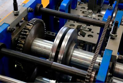 China 3 Phase High Speed CZ Purlin Roll Forming Machine With PLC Control System for sale