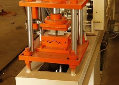 China Perforated Steel Shutter Door Roll Forming Machine High Speed Easy Operated for sale