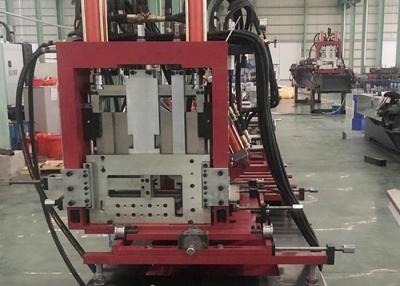 China Automatic C Z Purlin Roll Forming Machine PPGI PPGL Chain Drive Pre Cutting for sale