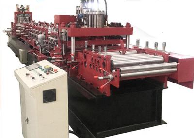 China Automatic C Z Purlin Roll Forming Machine PPGI PPGL Chain Drive Pre Cutting for sale