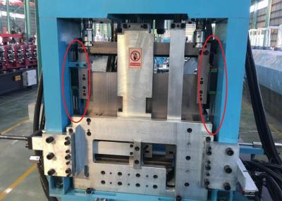China Bending C Channel Rolling Machine Mitsubishi Plc Converter Control 75mm Shaft for sale