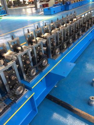 China 20 stages shutter door roll forming machine 12m / min 0.5 - 1.2mm thickness for sale