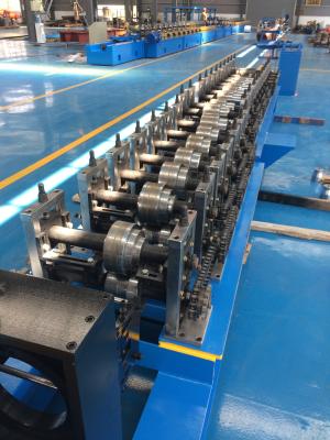 China 20 stages shutter door roll forming machine 12m / min 0.5 - 1.2mm thickness for sale