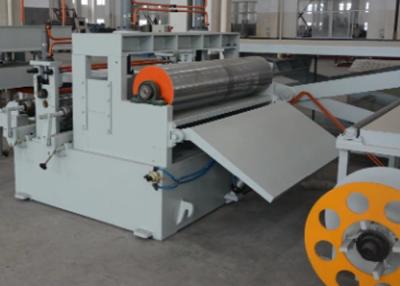 China Aluminium Foil Steel Coil Slitting Machine PLC Control Pipe Making Support for sale