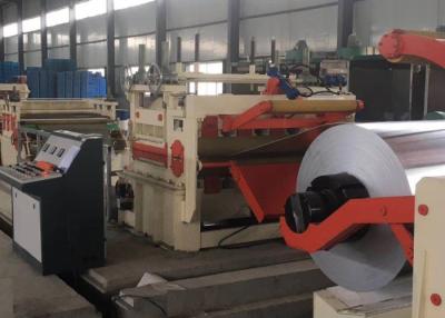 China Rotary Shear Cut To Length Line / Steel Coil Shearing Machine Width 300 - 2500mm for sale