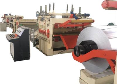 China Rotary Shear Cut To Length Line / Steel Coil Shearing Machine Width 300 - 2500mm for sale