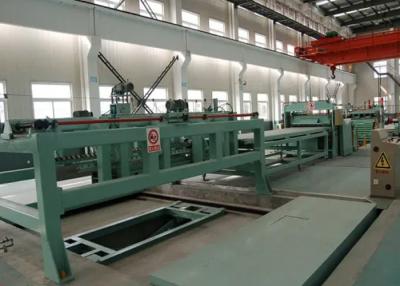 China Sheet Metal Cut To Length Line Machine PLC Control System High Precision for sale