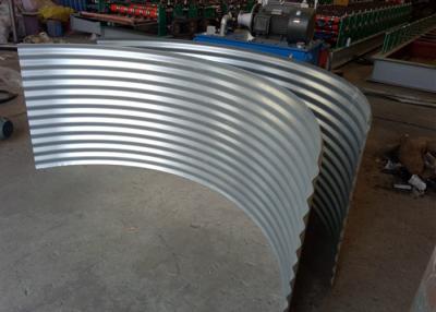 China Galvanized Sheet Automatic Arch Sheet Roll Forming Machine 0 - 15m / Min for sale