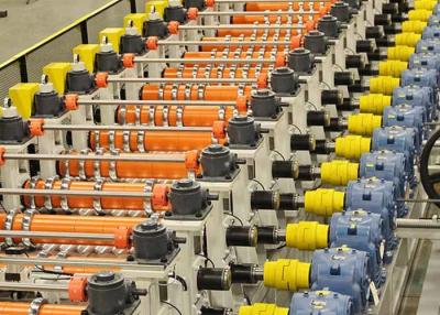 China PLC Control Steel Silo Roll Forming Machine Automatic Hydraulic Punching for sale